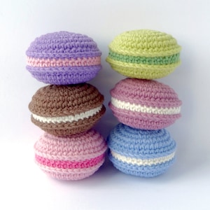Macaron Crochet Pattern - Etsy