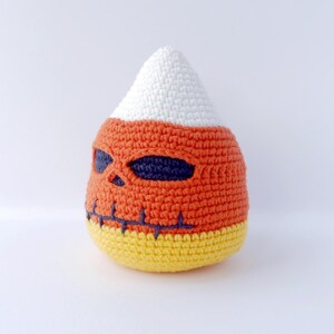 Skull Candy Corn Crochet Pattern Halloween Decoration - Etsy