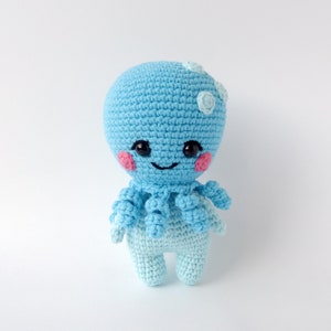 Octa the Octopus Crochet Pattern Amigurumi Toy - Etsy