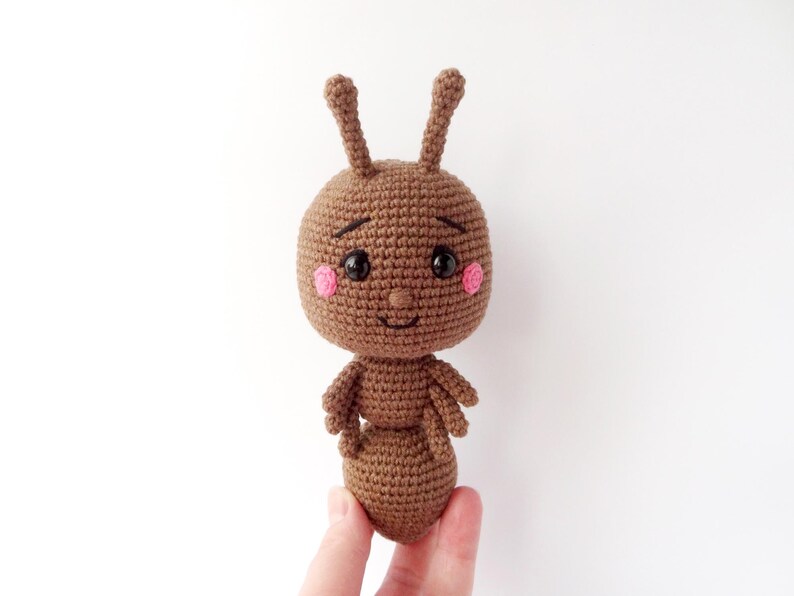 Arcus the Ant Crochet Pattern - Amigurumi Insect PDF Tutorial - Etsy