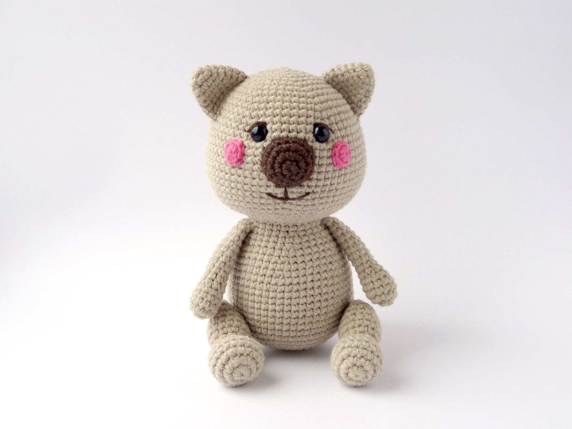 Wombat Crochet Pattern Amigurumi Animal Crochet Pattern - Etsy