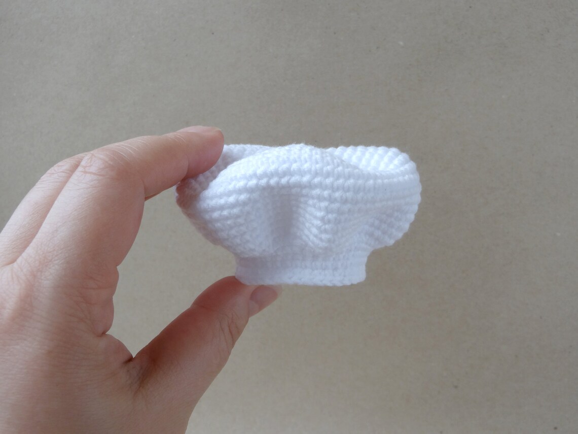 Chef Hat Crochet Pattern for Amigurumi Toys | Etsy