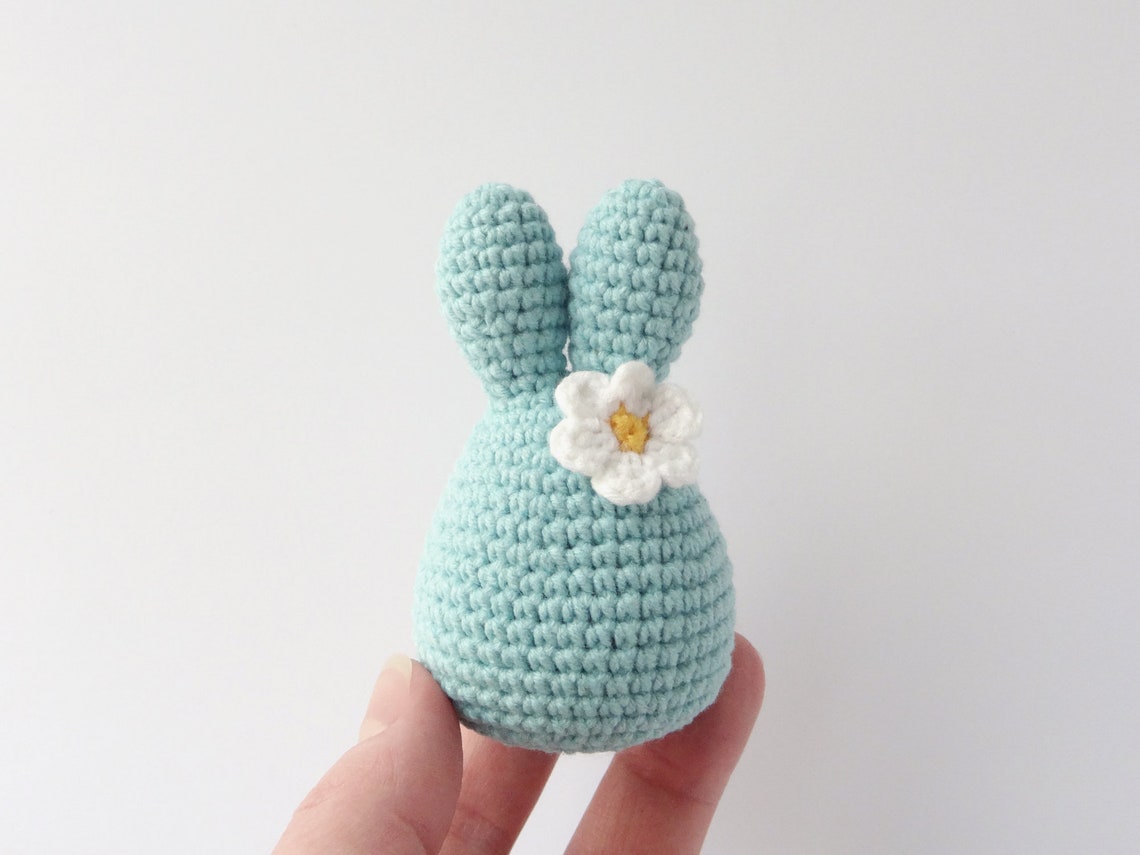 Crochet Pattern Bunny Egg Easter Decoration Bunny Crochet - Etsy