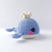 Whale Crochet Pattern Amigurumi Toy - Etsy