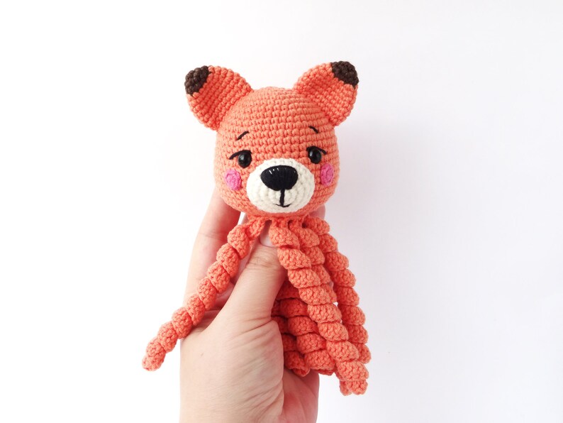 Amigurumi Fox Octopus Crochet Pattern | Etsy