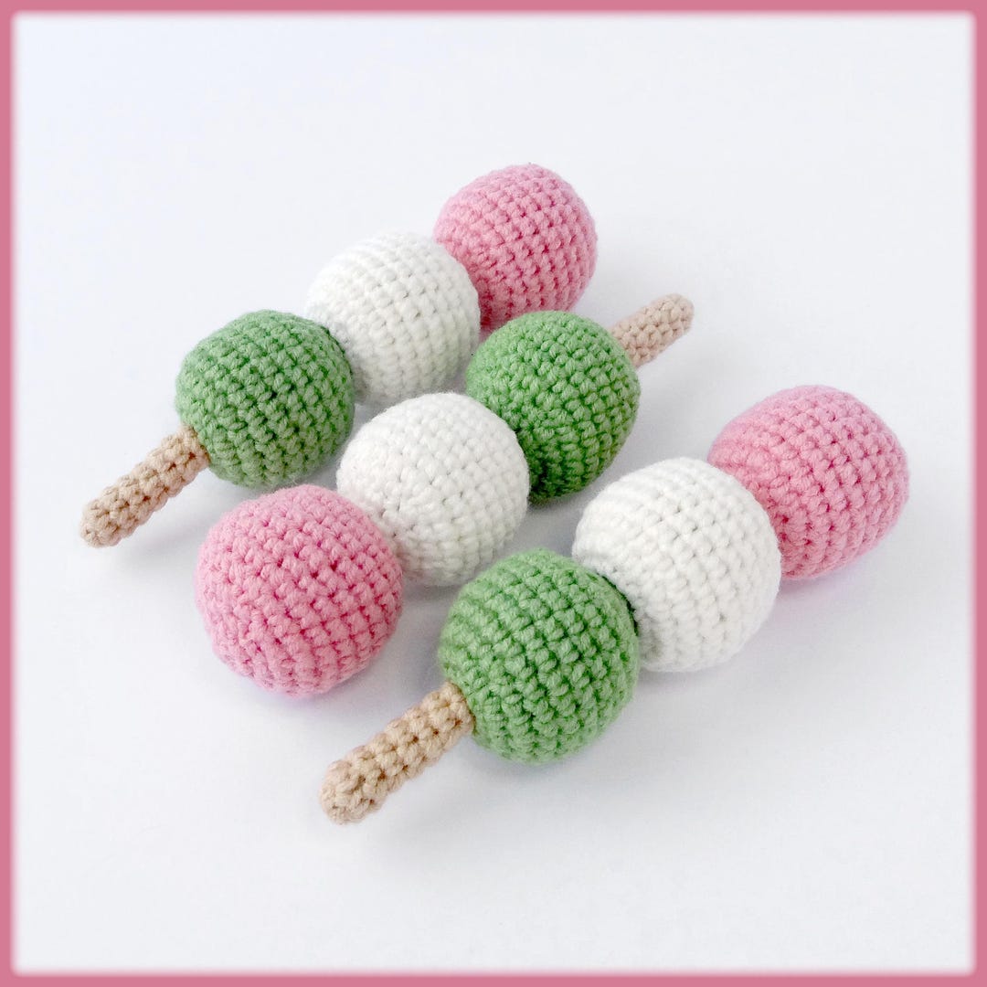 Hanami Dango Crochet Pattern - Etsy