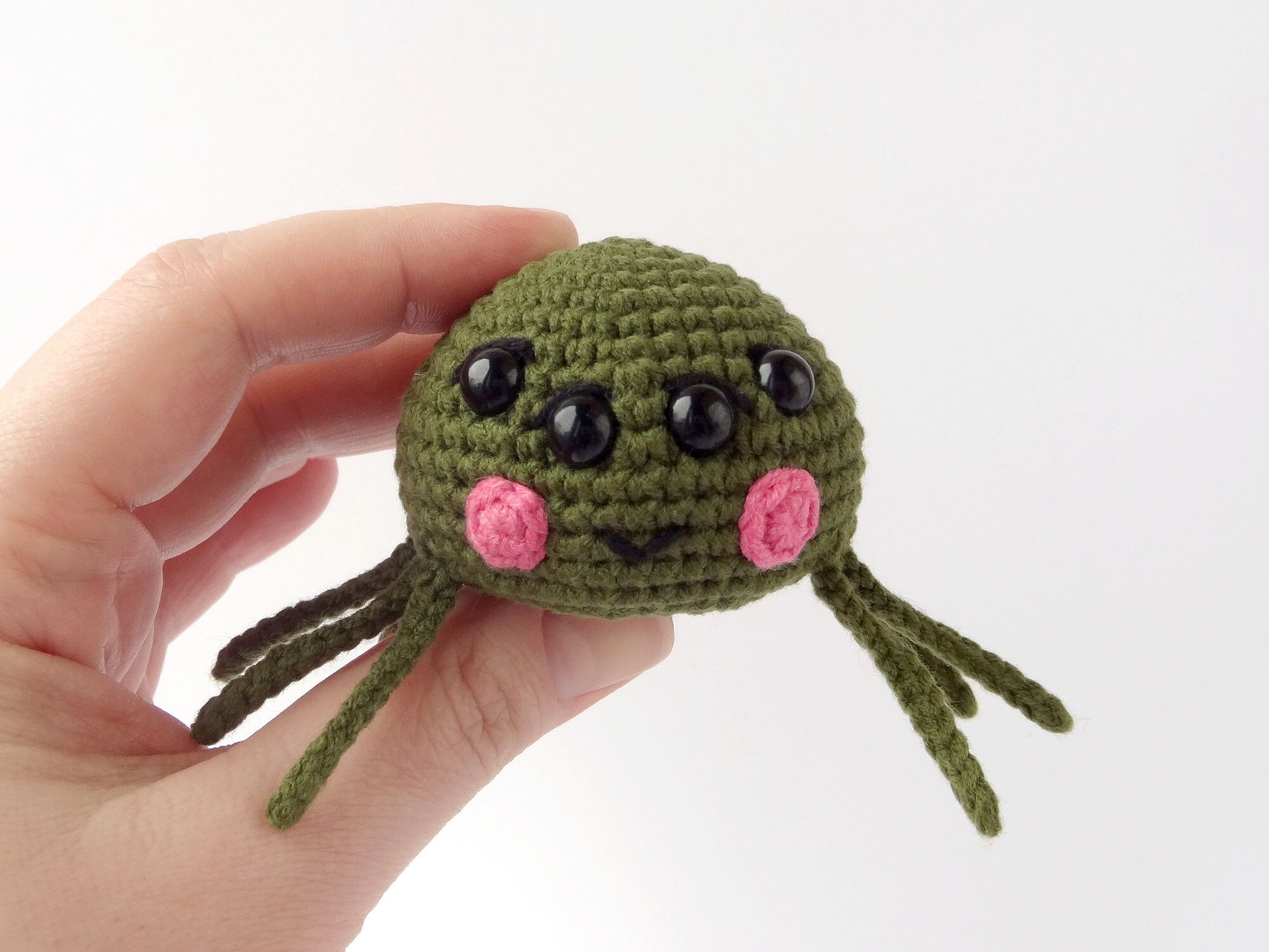 Cute Amigurumi Spider Crochet Pattern Crochet Spider | Etsy
