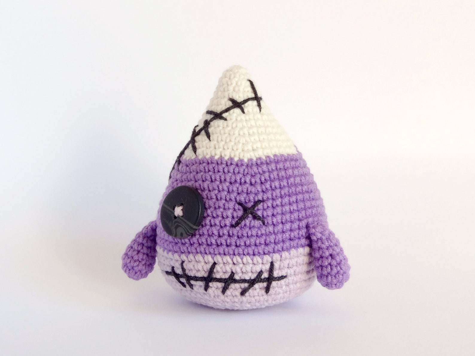 Creepy Zombie Candy Corn Crochet Pattern Halloween Amigurumi - Etsy