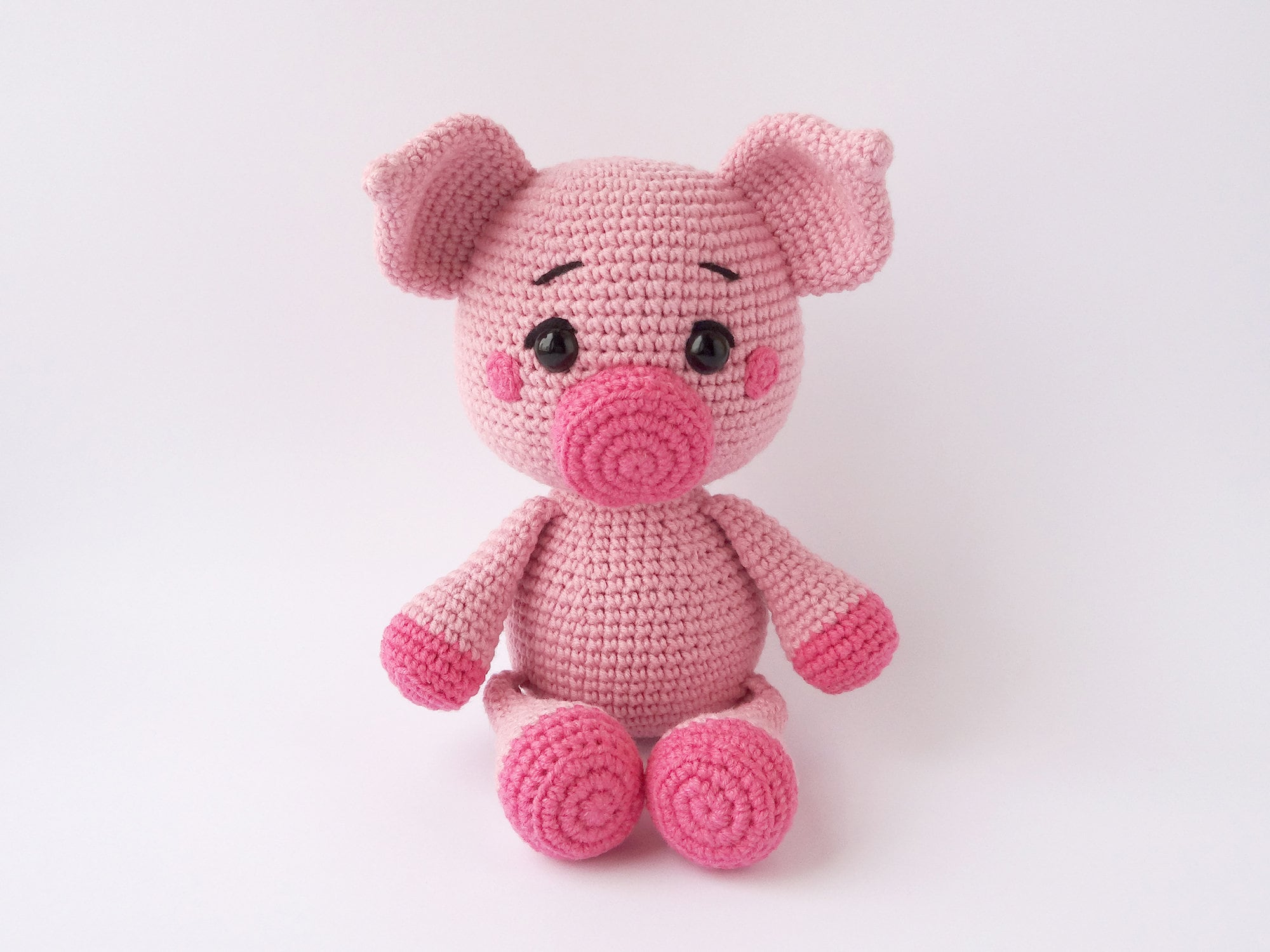 Oinker the Pig Crochet Pattern Amigurumi Toy Crochet Pig | Etsy