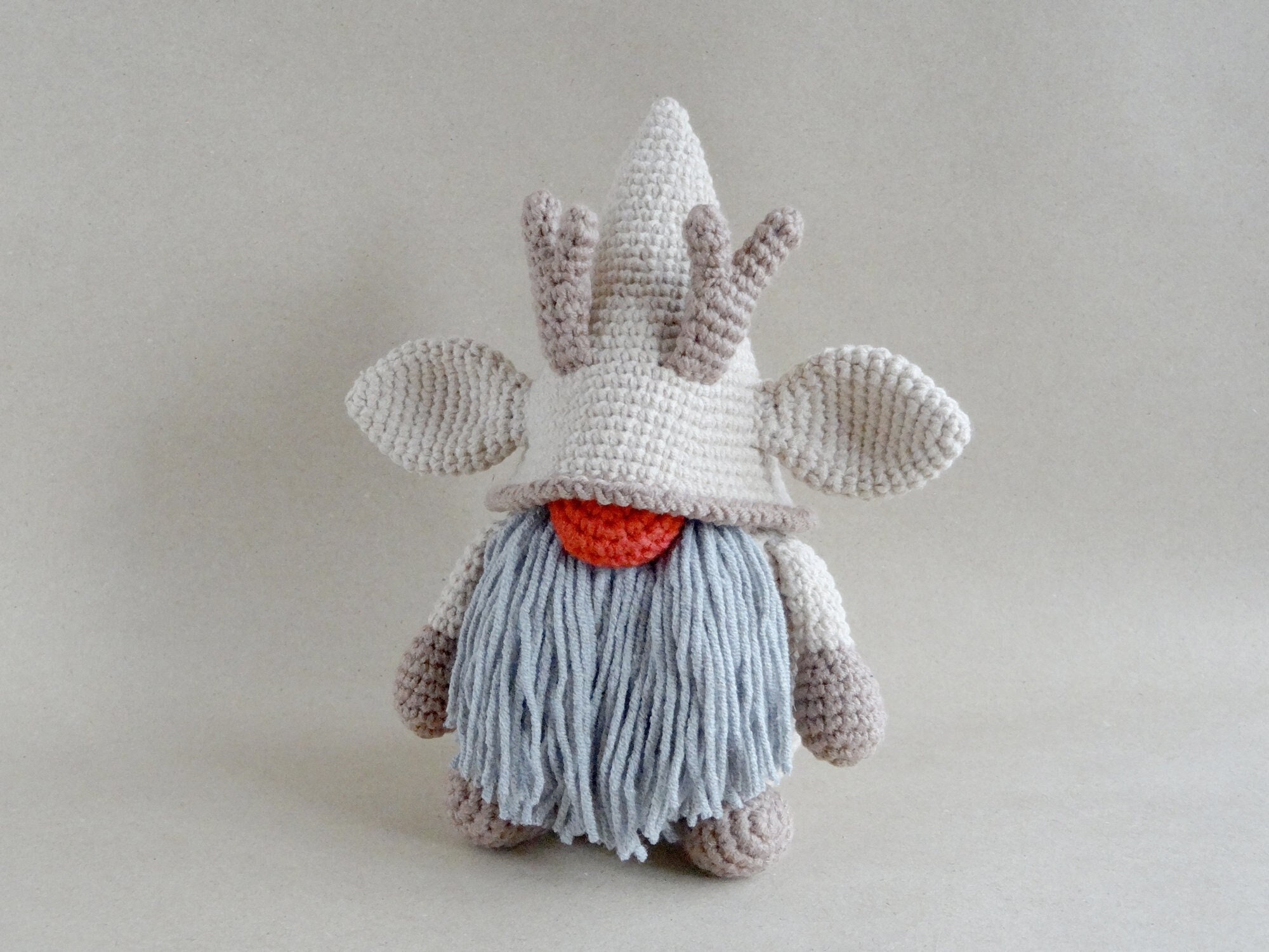 Reindeer Gnome Christmas Crochet Pattern Christmas Gnome - Etsy