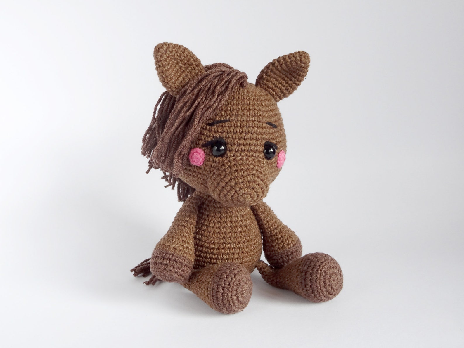 Harley the Horse Crochet Pattern Amigurumi Toy Crochet - Etsy