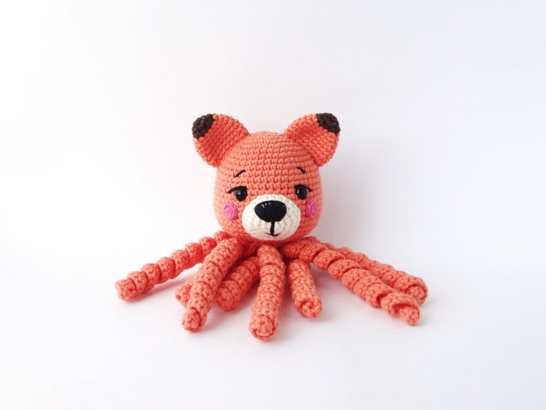 Amigurumi Fox Octopus Crochet Pattern | Etsy