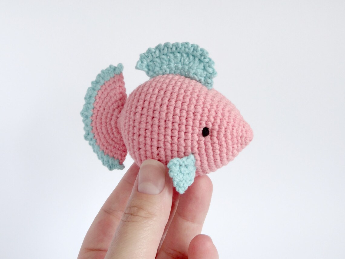 Fish Crochet Pattern Amigurumi Toy Crochet Amigurumi Fish - Etsy