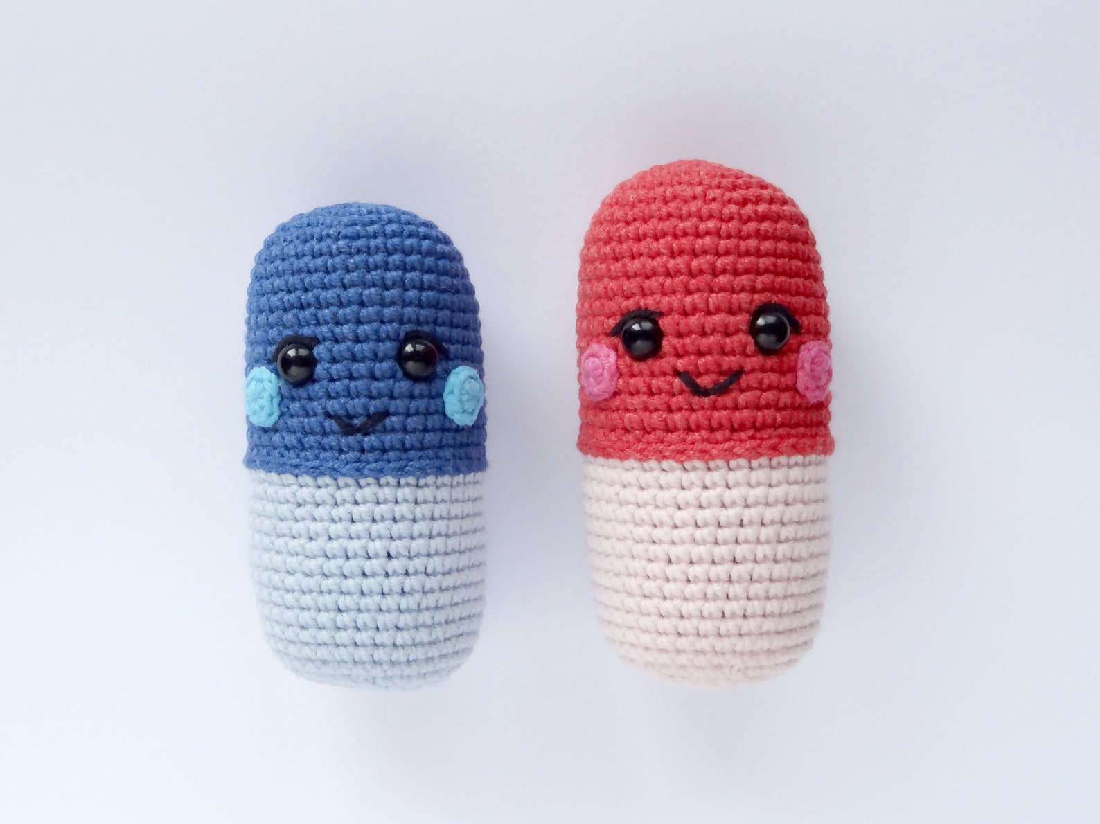 Amigurumi Pills Crochet Pattern 4 Pill Sizes in 1 Crochet - Etsy