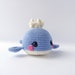 Whale Crochet Pattern Amigurumi Toy - Etsy