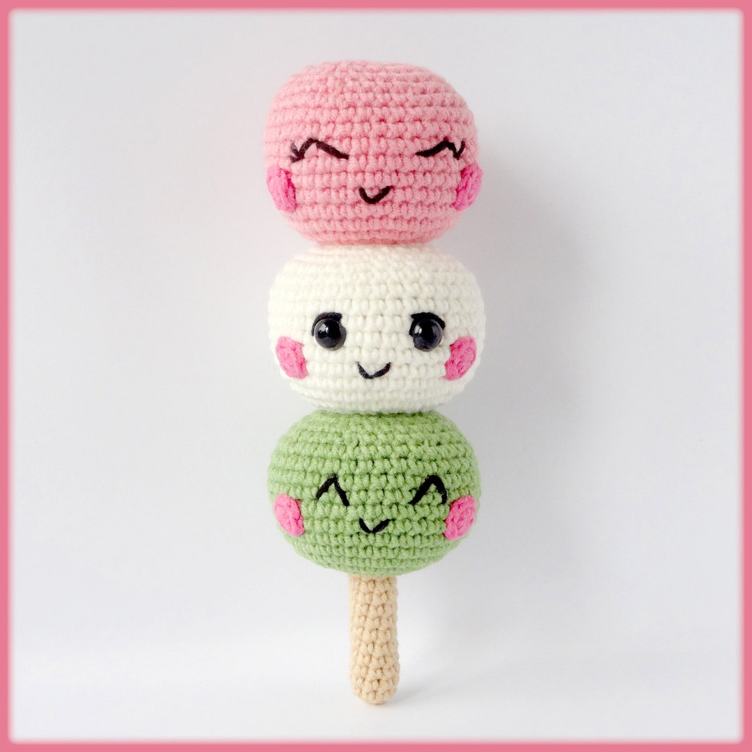 Cute Amigurumi Hanami Dango Crochet Pattern - Etsy