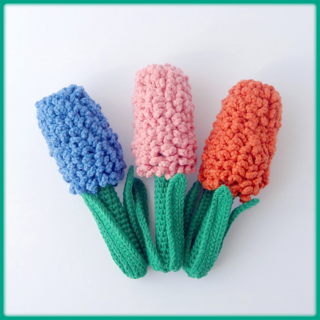 Hyacinth Crochet Pattern, Crochet Spring Flowers Pdf Pattern - Etsy UK