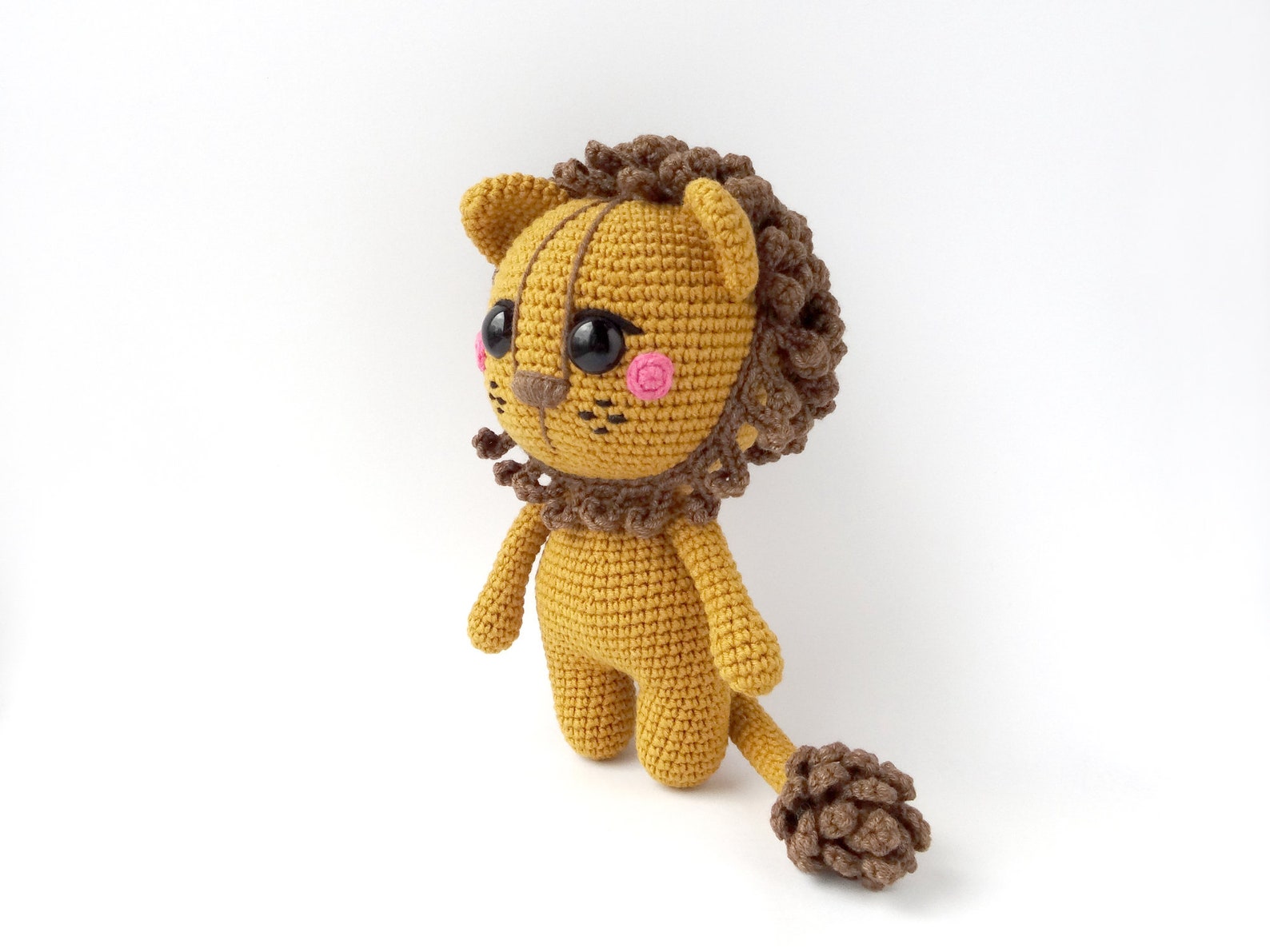 Alex the Lion Crochet Pattern Amigurumi Toy | Etsy