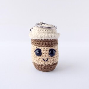 Cute Coffee Cup Keychain Crochet Pattern - Etsy