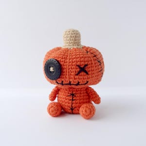 Crochet Pumpkin Head Doll Amigurumi Pattern, Amigurumi Halloween ...