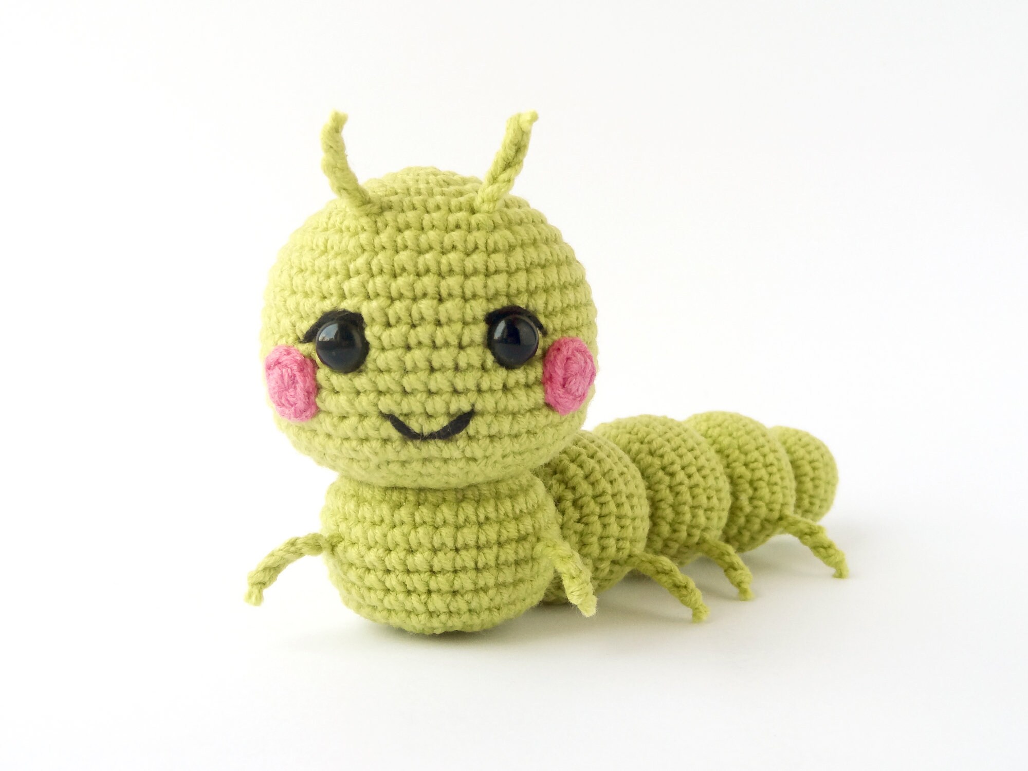 Caterpillar Crochet Pattern Amigurumi Toy - Etsy