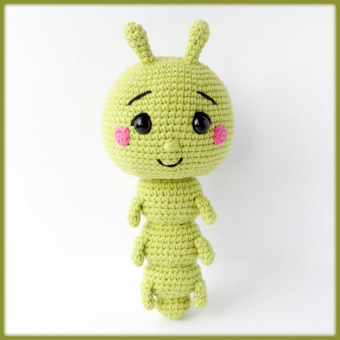 Carter the Caterpillar Crochet Pattern Amigurumi Insect, Amigurumi ...