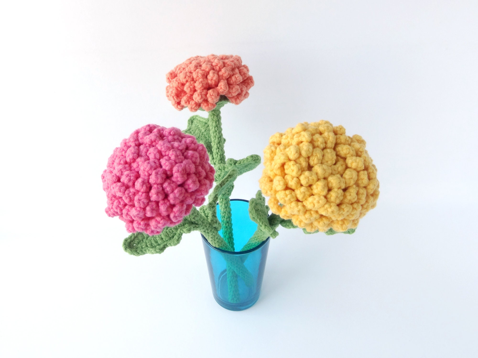 Chrysanthemum Flowers Crochet Pattern - Etsy