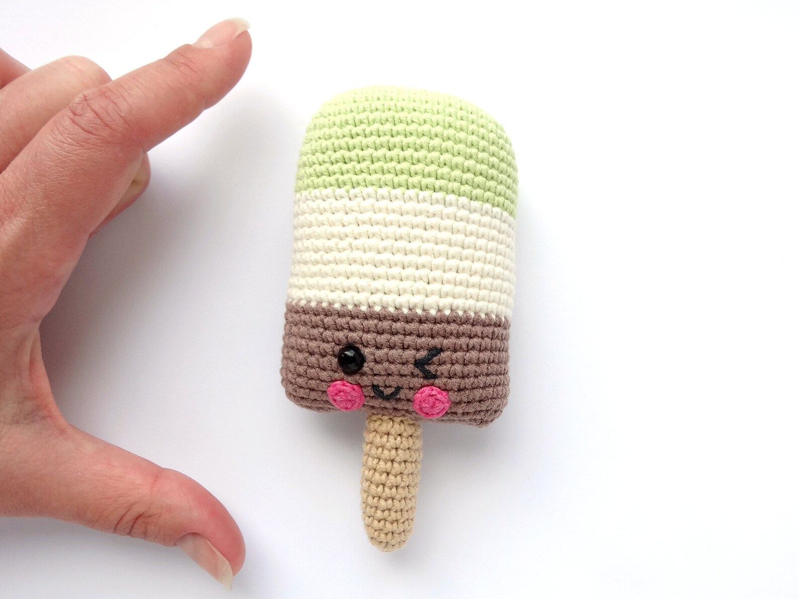 Cute Ice Cream Crochet Pattern Amigurumi Play Food Toy | Etsy