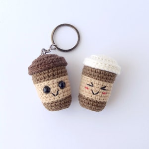 Coffee Cup Keychain Crochet Pattern - Etsy
