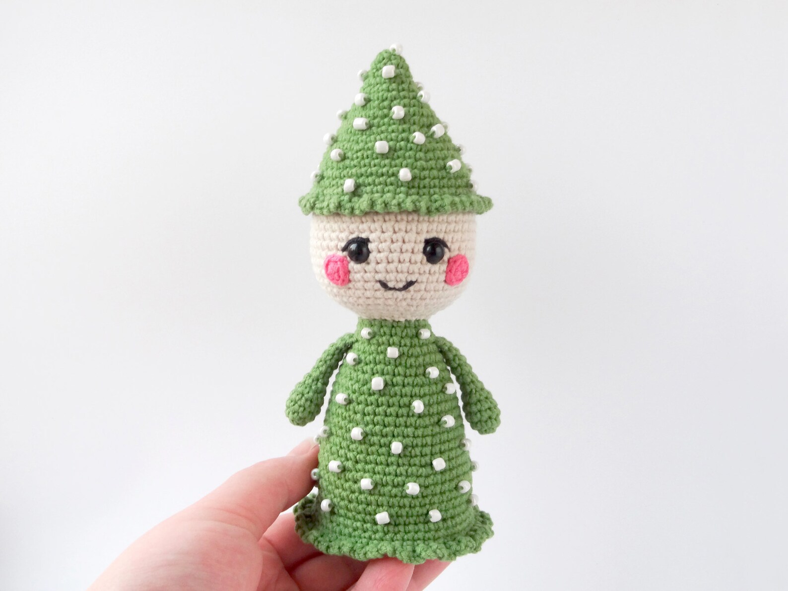 Christmas Tree Doll Crochet Pattern Amigurumi Toy | Etsy