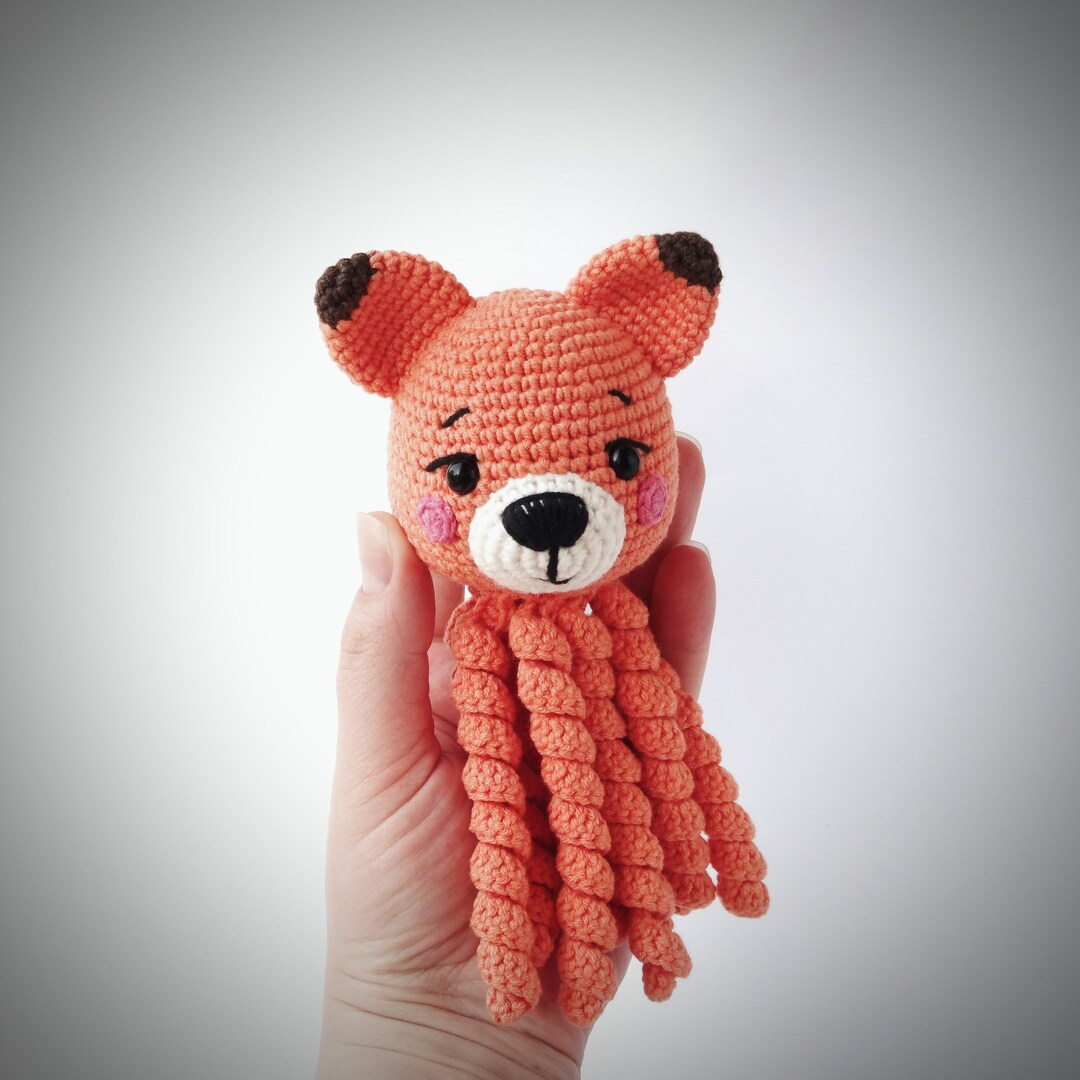 Amigurumi Fox Octopus Crochet Pattern Crochet Pattern Octopus - Etsy