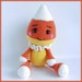 Halloween Crochet Pattern Candy Corn Doll Amigurumi Toy - Etsy