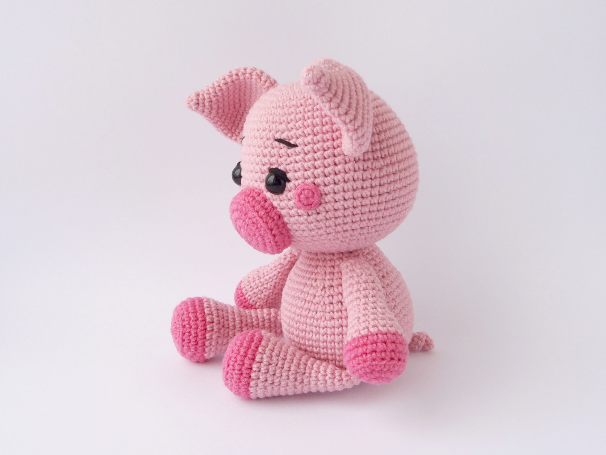 Oinker the Pig Crochet Pattern Amigurumi Toy Crochet Pig | Etsy