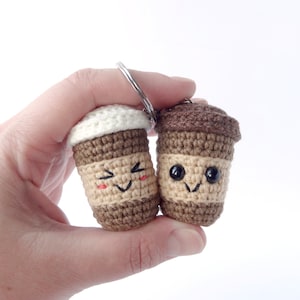 Coffee Cup Keychain Crochet Pattern - Etsy