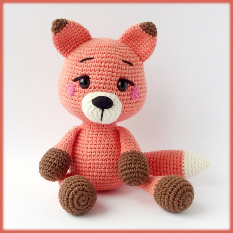 Crochet Fox Pattern - Etsy