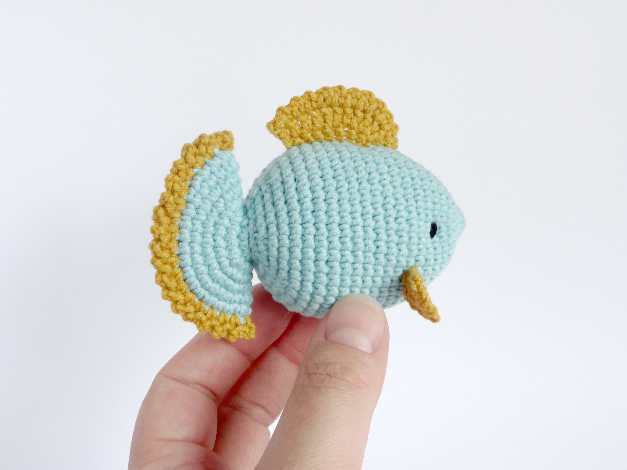 Fish Crochet Pattern Amigurumi Toy Crochet Amigurumi Fish - Etsy