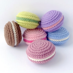 Macaron Crochet Pattern - Etsy