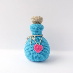 Love Potion Bottle Crochet Pattern - Etsy