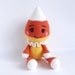 Halloween Crochet Pattern Candy Corn Doll Amigurumi Toy - Etsy