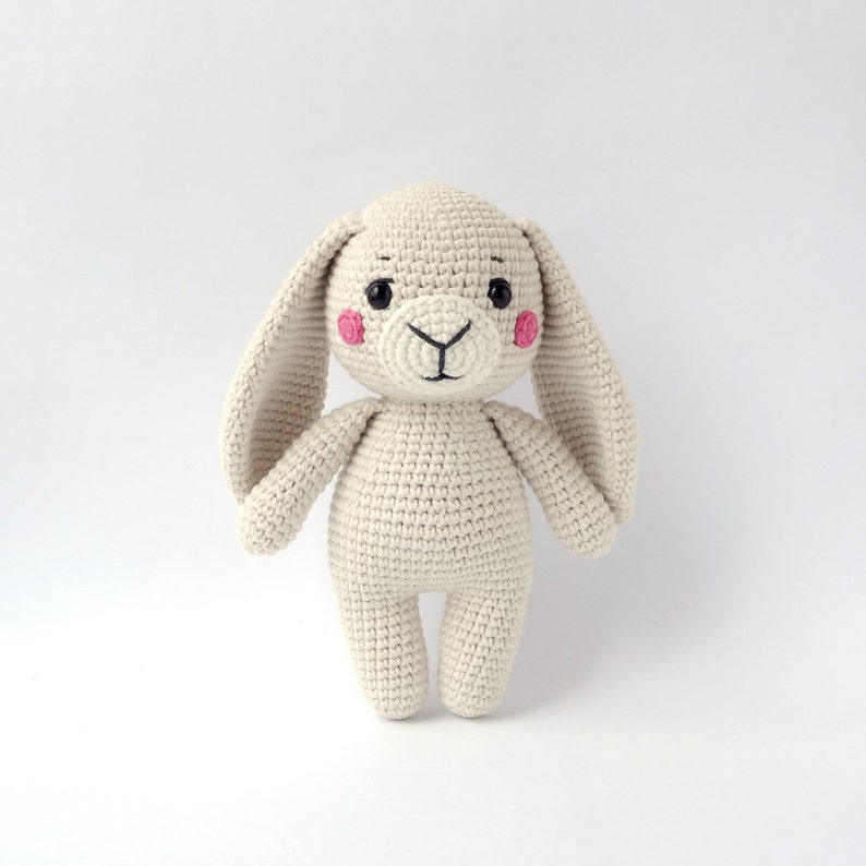 Oreo the Rabbit Crochet Pattern Amigurumi Rabbit with a | Etsy