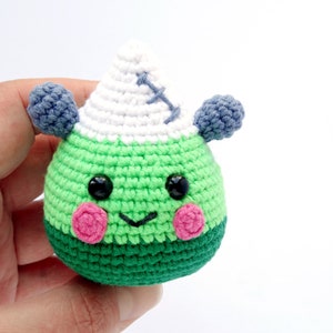Crochet Pattern Candy Corn Frankenstein Amigurumi Toy - Etsy