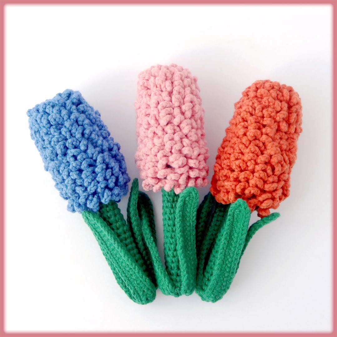 Hyacinth Flowers Crochet Pattern - Etsy