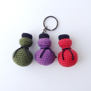 Potion Bottle Keychain Crochet Pattern - Etsy
