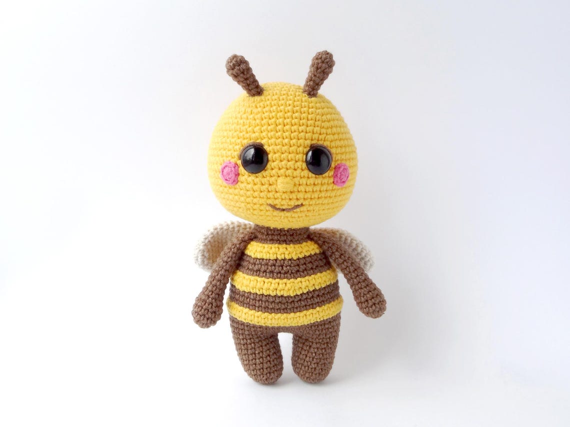 Buzz the Bee Crochet Pattern - Amigurumi Insect PDF Tutorial - Etsy