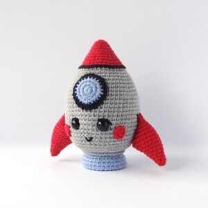 Cute Amigurumi Rocket Crochet Pattern, Crochet Rocket Pattern - Etsy