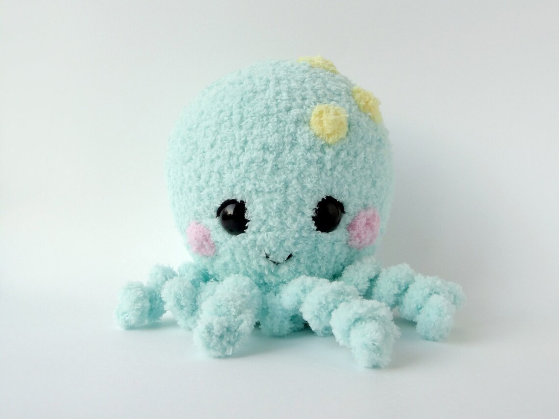 Baby Octopus Crochet Pattern Amigurumi Toy Crochet Octopus - Etsy