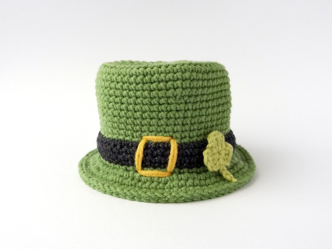 Leprechaun Hat Crochet Pattern for Amigurumi Toys or Home - Etsy