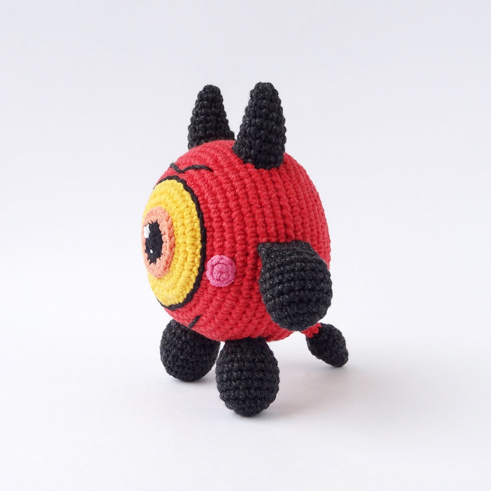 Cute Amigurumi Monster Devil Crochet Pattern Little Monster | Etsy