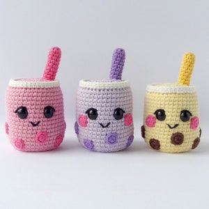 Boba Tea Crochet Pattern Amigurumi Pdf Tutorial - Etsy
