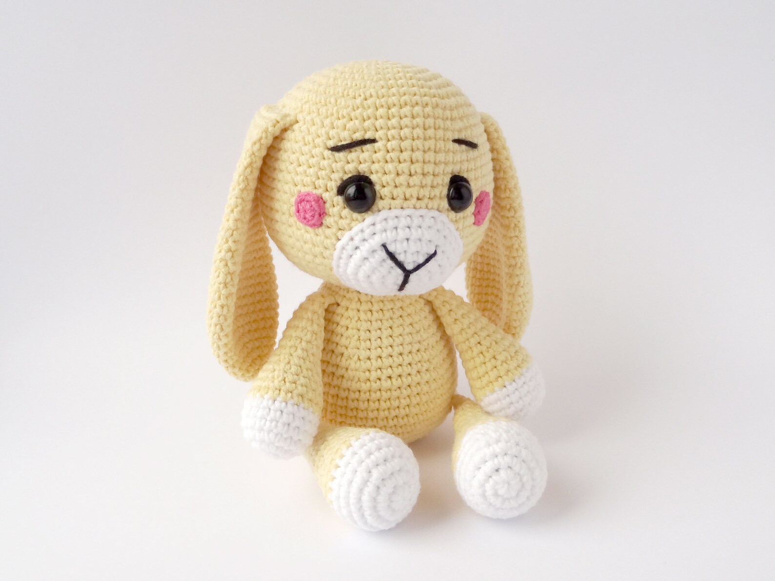 Loco the Rabbit Crochet Pattern Amigurumi Toy Crochet Rabbit | Etsy